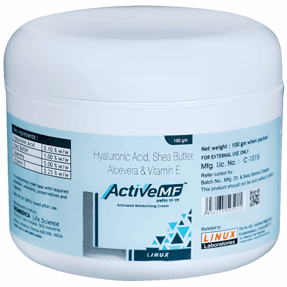 Active MF Activated Moisturising Cream 100gm – Medcart Healthcare