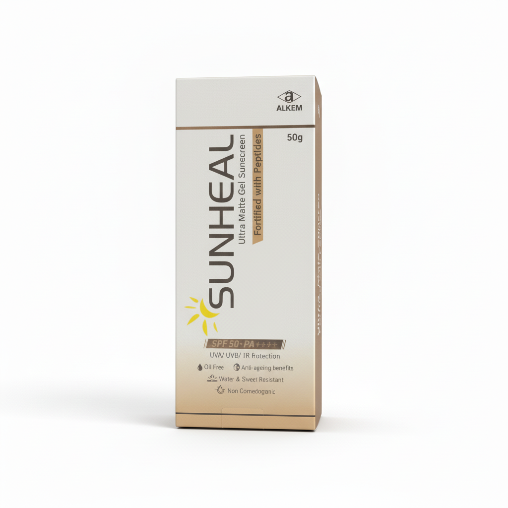 Sunheal Ultra Matte Gel Sunscreen 50gm – Medcart Healthcare