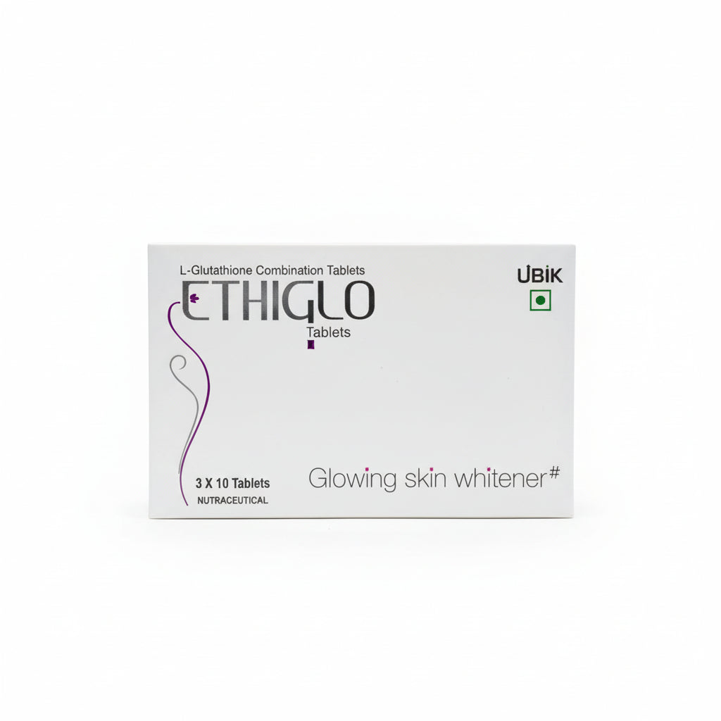 Buy Ethiglo Tablets Online | Glutathione for Skin Glow